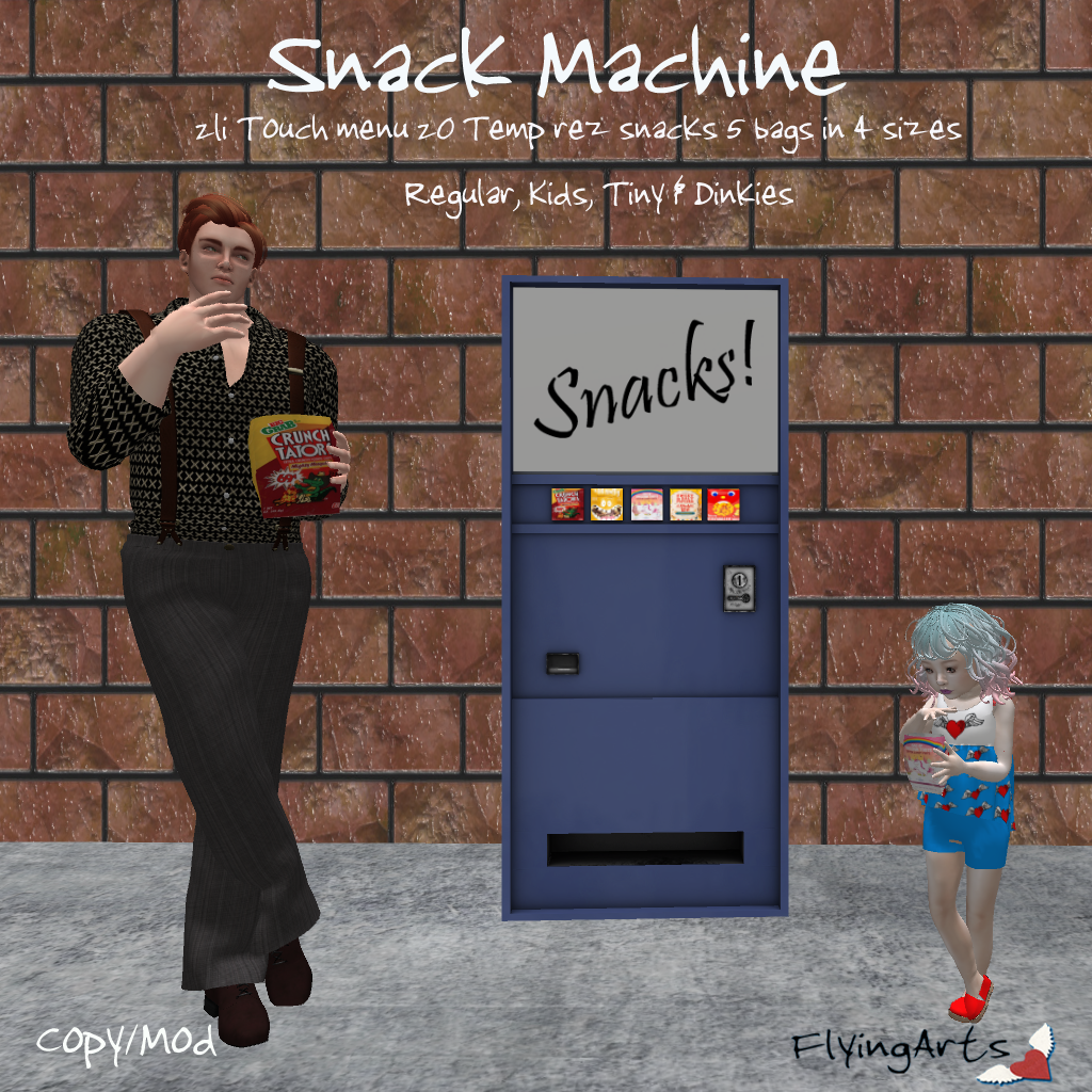 Snack Machines NEW! – FlyingArts
